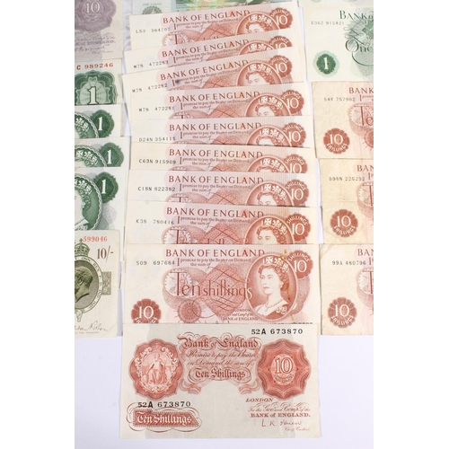 UNITED KINGDOM OF GREAT BRITAIN AND IRELAND ten shilling treasury note ...