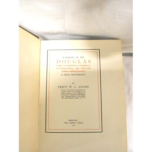 ADAMS PERCY W. L. A History of the Douglas Family of Morton in ...
