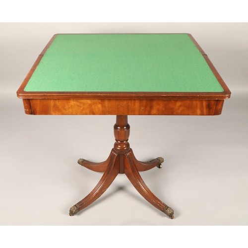 Pedestal tilt top games table