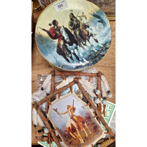 'The Prideful Ones' Native American Indian plate collection, with set ...