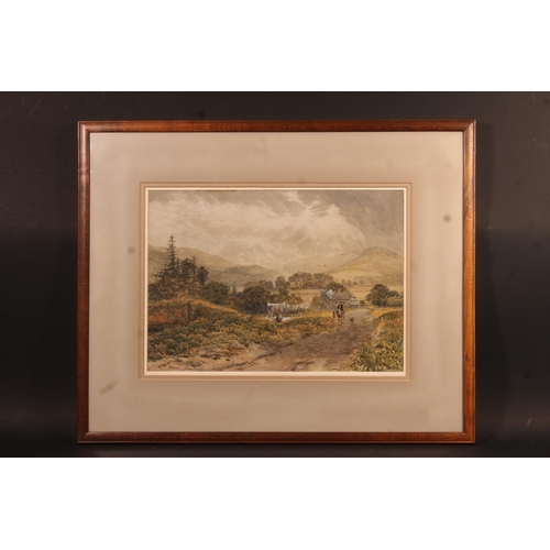 SAMUEL SAM BOUGH RSA RSW (Scottish, 1822-1878) Perthshire Watercolour ...