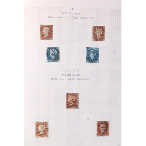 GREAT BRITAIN GB stamp collection held across three Martin Mills ...