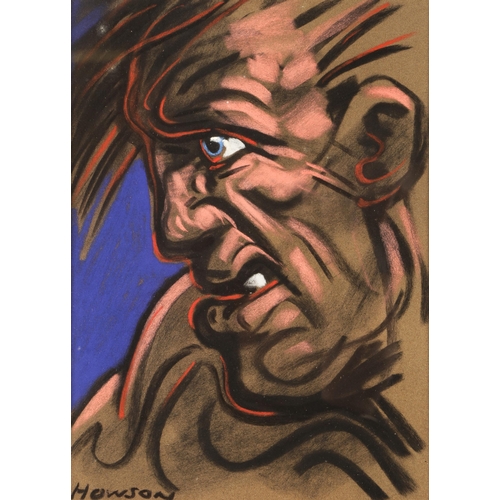 Peter Howson OBE (Scottish Born 1958)ARR'Head Study'framed pastel ...