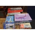 Boxed Airfix model German S-Boat model and other aviation models, etc.