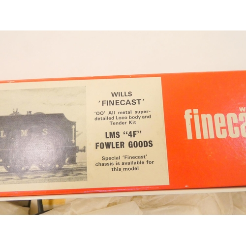 Will's Finecast LMS 4F Fowler goods construction kit.