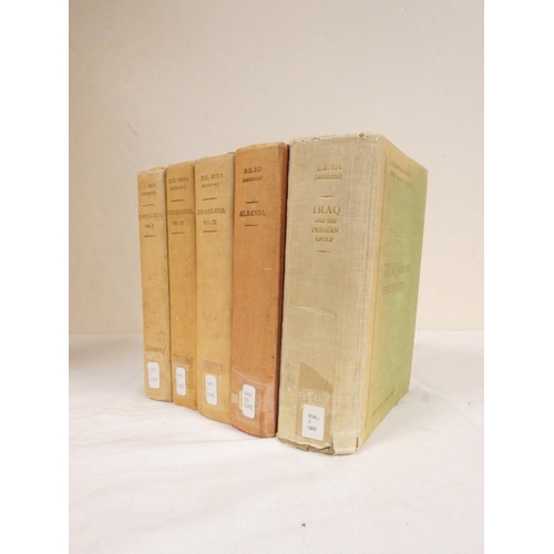 Naval Intelligence Division. Geographical Handbook Series. Jugoslavia ...