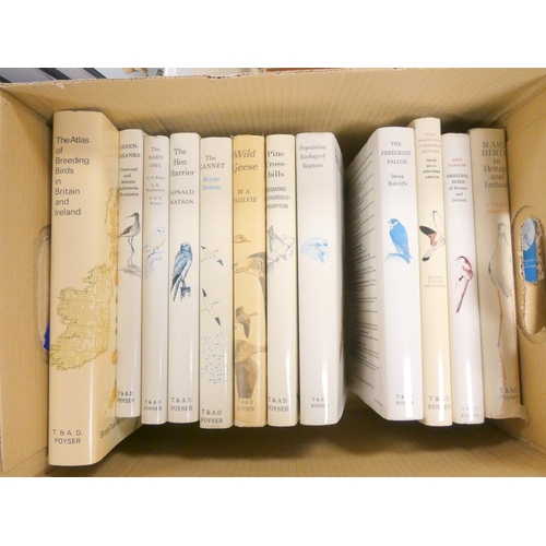 POYSER T. & A. D. (Pubs). Ornithology. 12 various ornithological ...