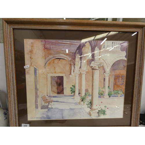 Richard Ackerman pencil signed print.