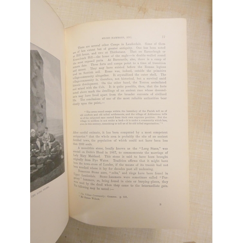 OLIVER J. RUTHERFORD. Upper Teviotdale & The Scotts of Buccleuch. Illus ...