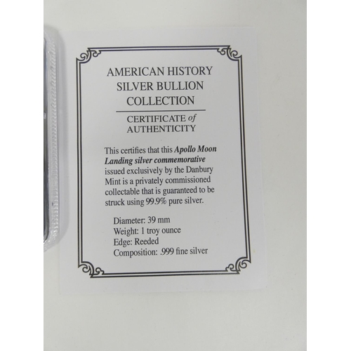 American History Silver Bullion Collection proof 1 Oz Troy .999 grade ...