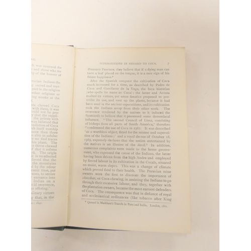 MARTINDALE WILLIAM. Coca and Cocaine, their History, Medical and ...