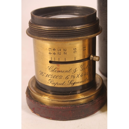 Mahogany and brass plate camera, the 'Royalty Cameras' range 'The ...