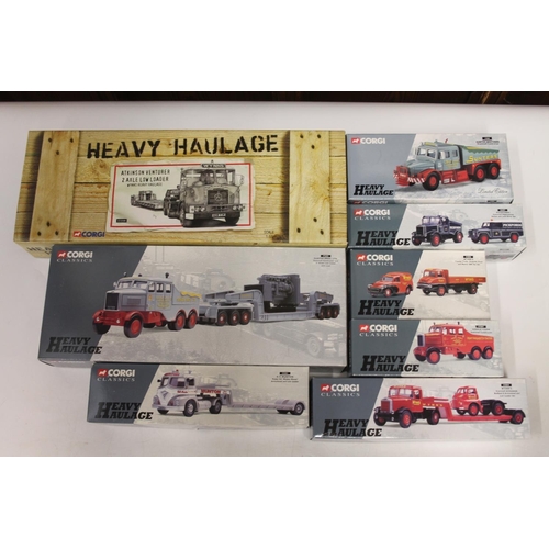 Corgi Heavy Haulage diecast model vehicles to include CC12506 Atkinson ...
