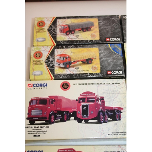 Corgi diecast British Road Services model vehicles to include CC13308 ...