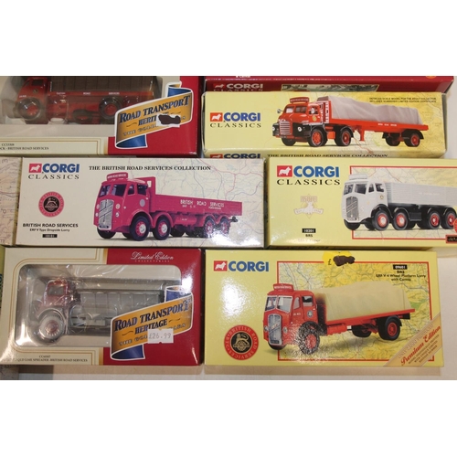 Corgi diecast British Road Services model vehicles to include CC13308 ...