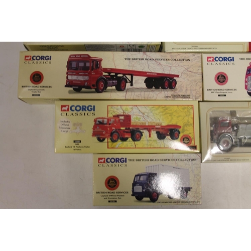 Corgi diecast British Road Services model vehicles to include CC13308 ...