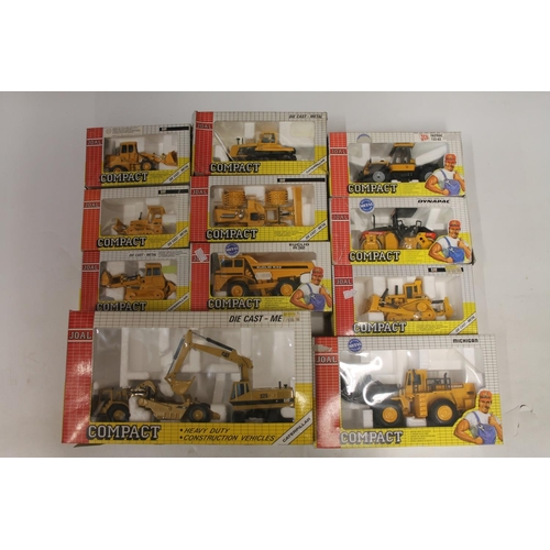 Six Joal of Spain 1:50 scale 'Compact' series diecast models to include ...