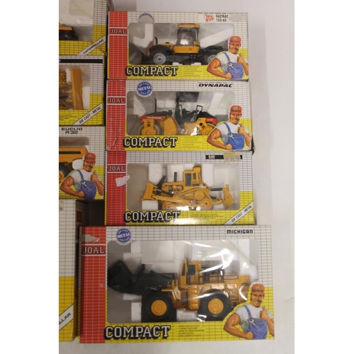 Six Joal of Spain 1:50 scale 'Compact' series diecast models to include ...