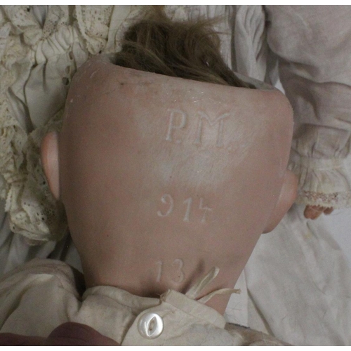 Max Handwerck of Germany, a bisque doll 'Bebe Elile 286/11 1/2' 72cm ...