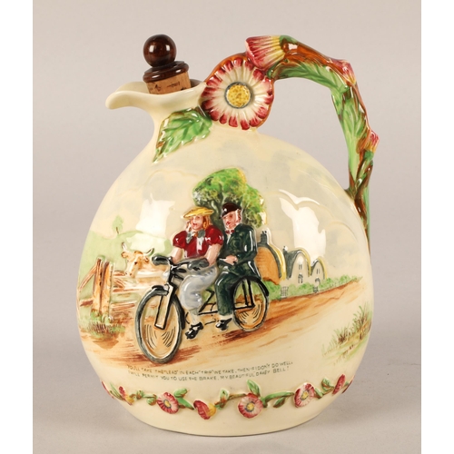 Crown Devon musical jug, 'Daisy Bell'