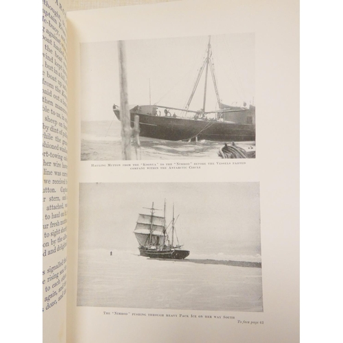 SHACKLETON E. H. The Heart of the Antarctic Being the Story of the ...