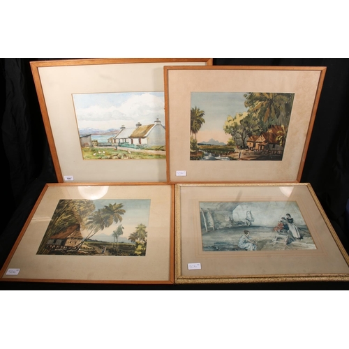 J C KENNEDY (Society of Caithness Artists), Croft Near Nigg Ferry ...