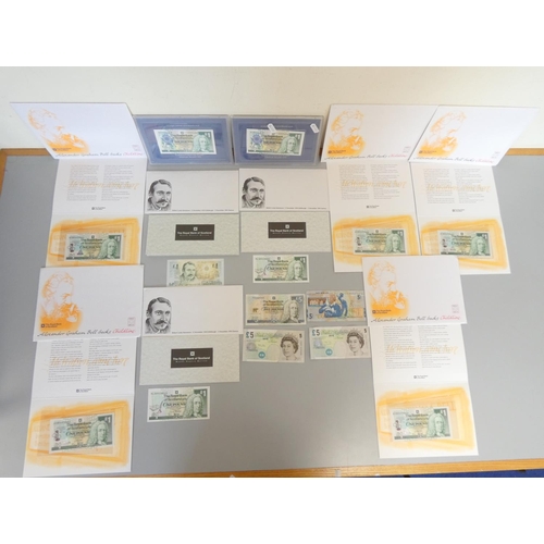 Banknotes. Collection of British banknotes to include three 1994 Robert ...