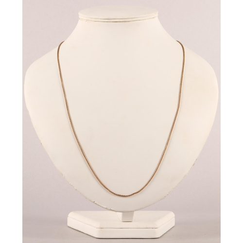 18k gold chain necklace, replacement clasp marked 333 for 8k gold ...