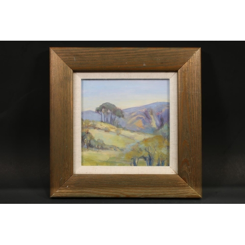 FIONA OLIVER, The Beeches Lammerlaw Gifford, oil painting on board ...