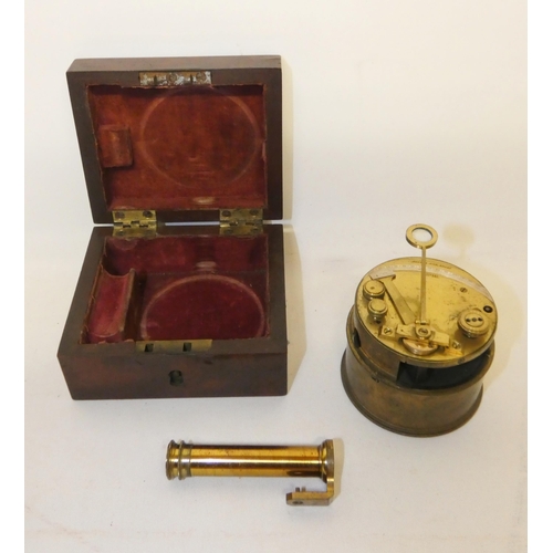Pocket sextant by Adie & Son, Edinburgh, c. early 20th century, no. 142 ...