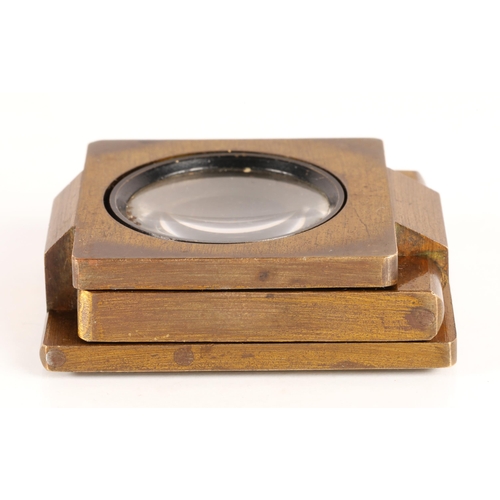 Antique brass thread counter