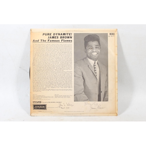 James Brown Pure Dynamite! on London label.