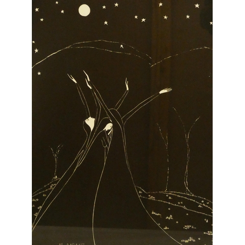 Hannah Frank (Scottish, 1908 - 2008)'Starry Starry Night' (Al Aaraaf ...