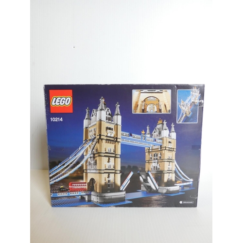 Lego. A boxed Lego Creator Tower Bridge set, no 10214 with manual.
