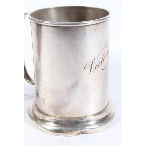 Modern planished silver hemi-spherical bowl by Hamilton and Inches ...