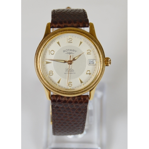 Rotary Elite automatic 25 jewels Swiss-made gent's wristwatch, with ...