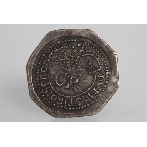 ENGLAND King Charles I (1625-1649) Pontefract hammered silver octagonal ...