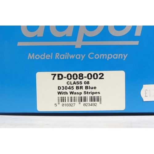 Dapol O gauge model railways 7D-008-002 Class 08 diesel locomotive ...