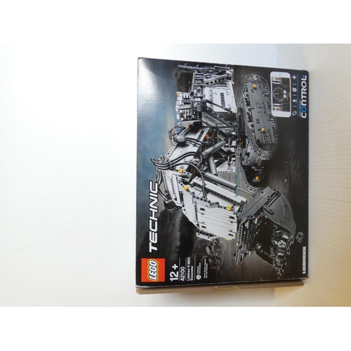 Lego Technic 42100 Liebherr R9800 Excavator set, with box, not checked ...