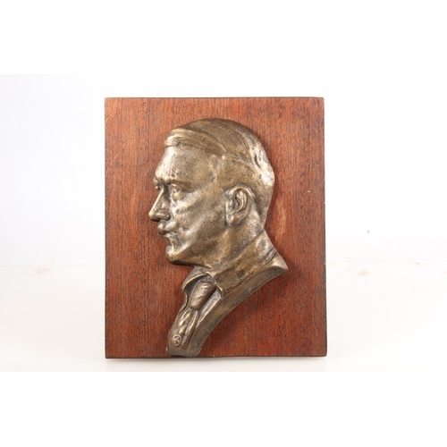 WWII Third Reich Nazi German desk ornament in the form of a relief bust ...