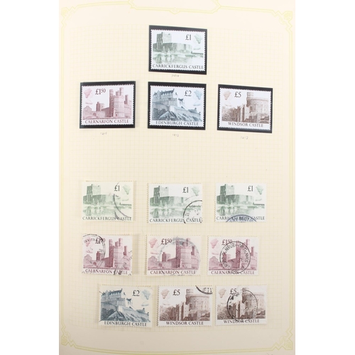GREAT BRITAIN GB stamp collection held across thirteen albums to ...