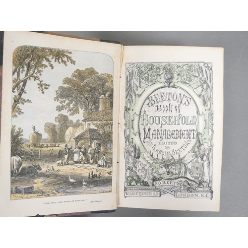 BEETON MRS. ISABELLA. The Book of Household Management. Col. litho ...