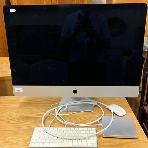iMac 27" computer model no. A1419 & keyboard