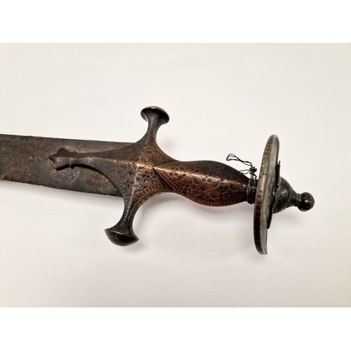 Indian Talwar sword. 97cm long.
