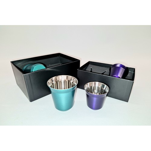 Nespresso Pixie collection cups to include six Lungo Fortissio in blue ...