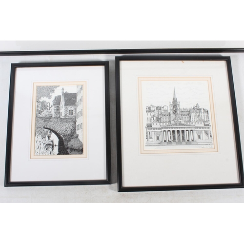 GRAHAM C FORBES, Edinburgh From Princes Street, print, signed and dated ...