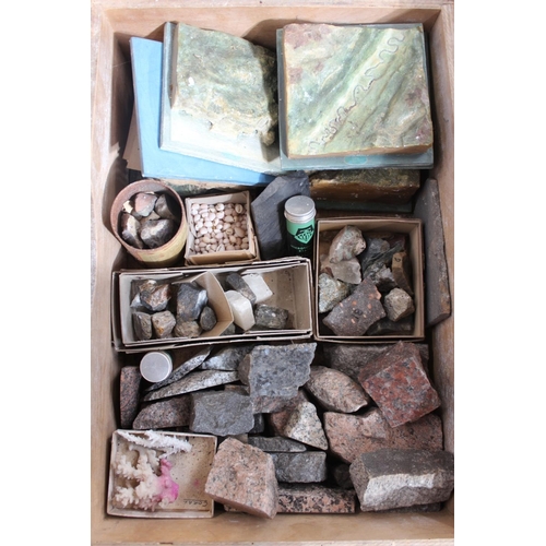 Natural History interest, a collection of rock and mineral samples held ...