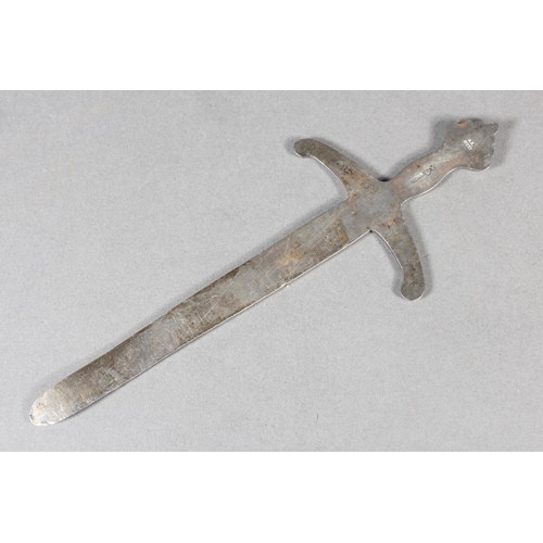 Alexander Ritchie (1856-1941) Iona Celtic revival silver paper knife in ...