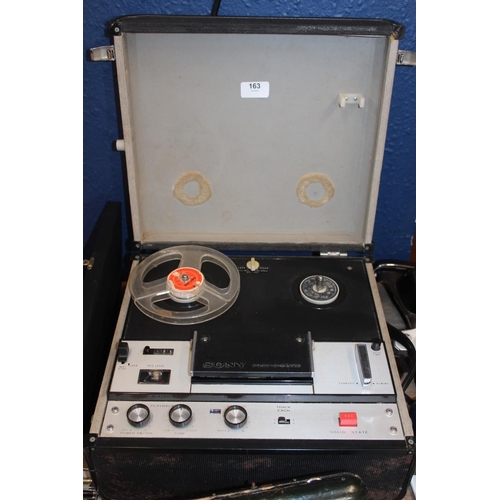 Sony-O-Matic tape recorder.