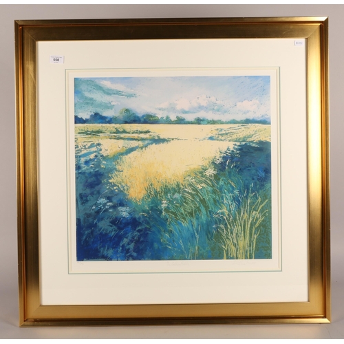 Nel Whatmore, 'In Golden Fields', pencil signed Artist Proof print 63/ ...